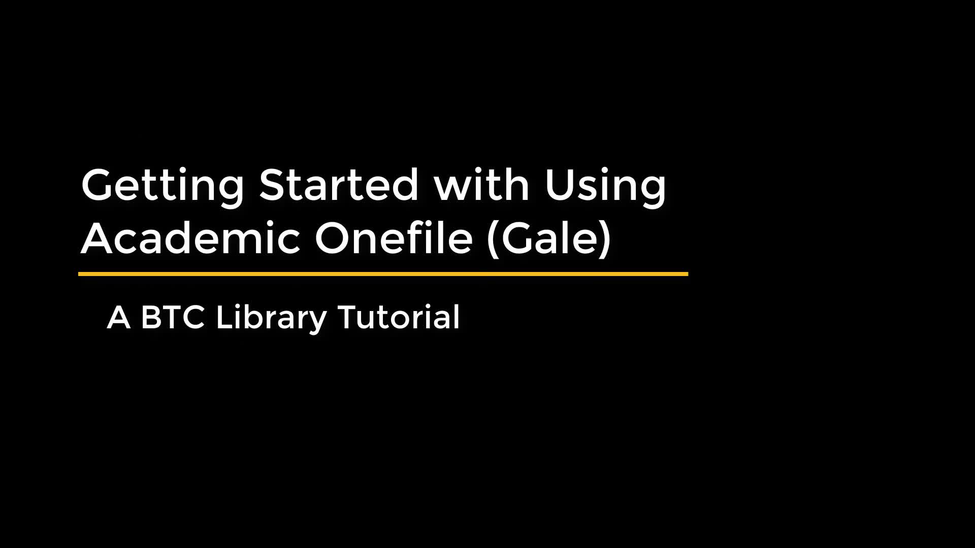Academic OneFile (Gale)