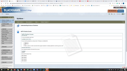 Blackhawk Technical College Enterprise Video Platform